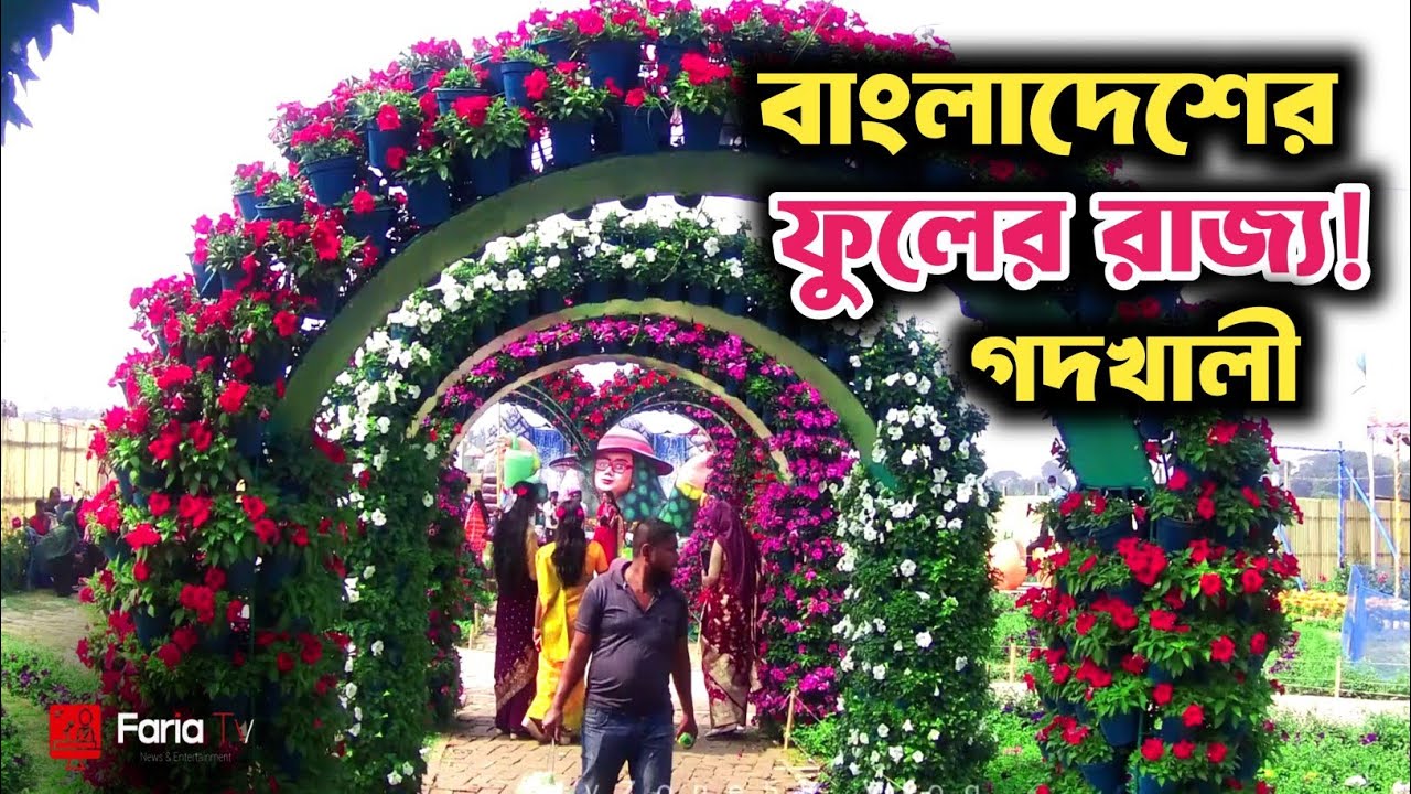 গদখালি পার্ক | যশোরের ফুলের রাজ্য | Godkhali Flower Park Documentary ...