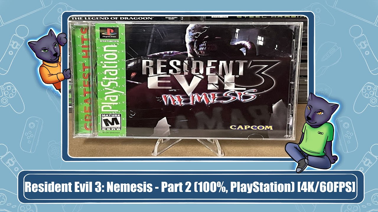 Resident Evil 3: Nemesis - Part 2 (100%, PlayStation) [4K/60FPS] - YouTube