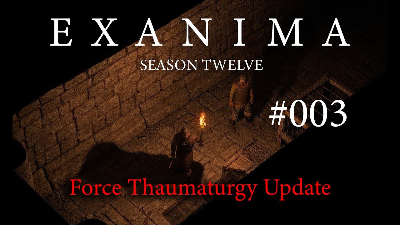 Exanima (0.9) S12E003: Tunneling Into The First Floor Jail - YouTube