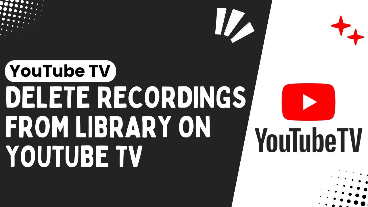 How to Delete Recordings from the Library on YouTube TV ( Best & Easy ...