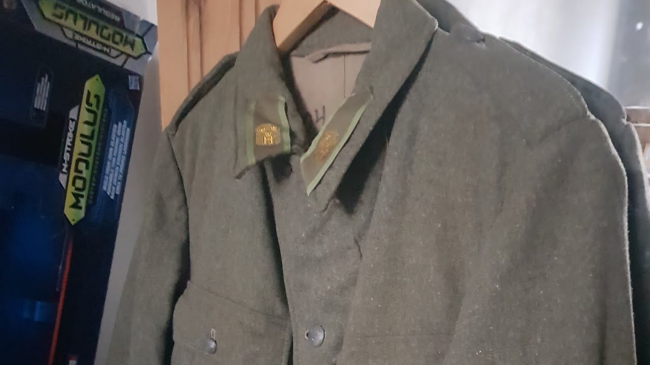 Guide on conversion of swedish M39-58 tunics - YouTube