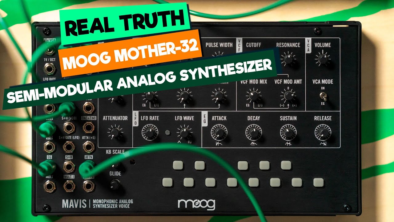 MOOG MOTHER-32 Review: The ULTIMATE Starter Semi-Modular Synth? (Sound ...