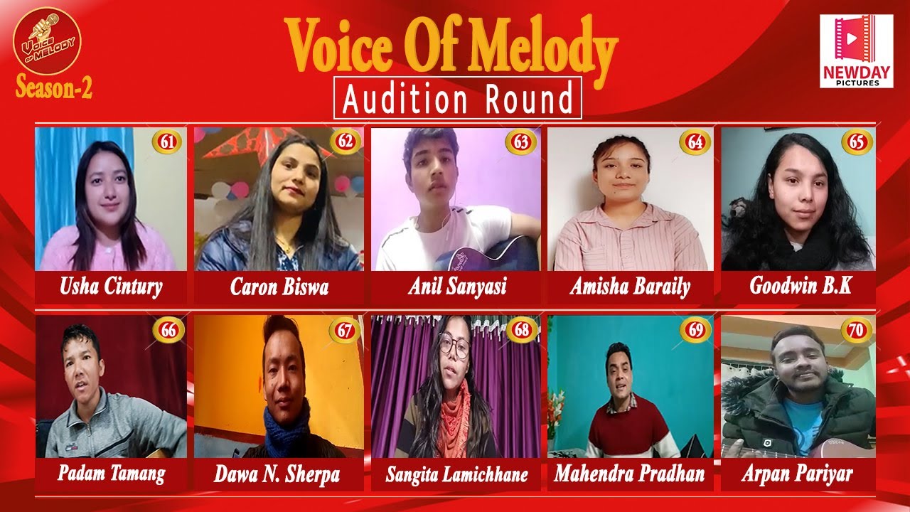 Voice Of Melody Season: 2 || Audition Round || EP1 || Cont. No 61 - 70 ...