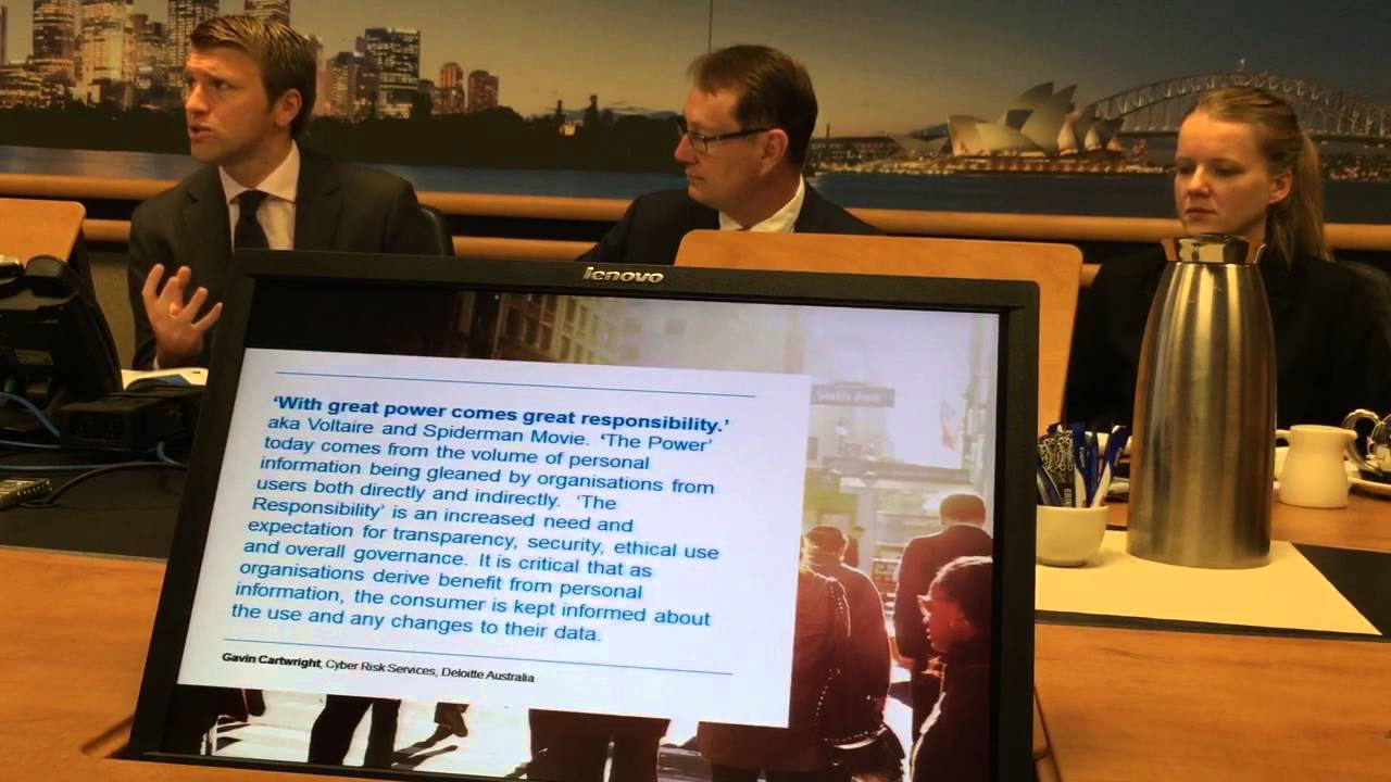 iTWire records the launch of Deloitte's inaugural Australian Privacy ...