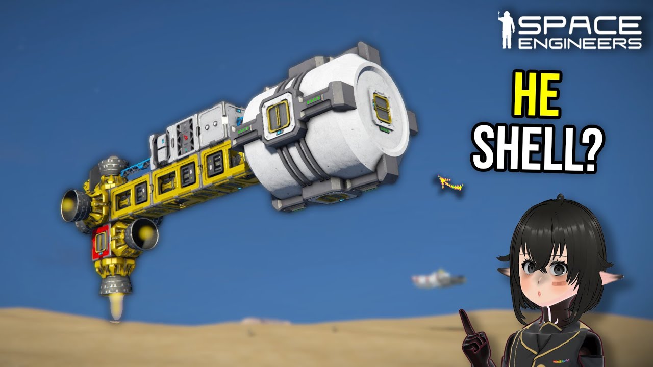 Hydrogen Tank Missile is Actually Genius, Space Engineers - YouTube