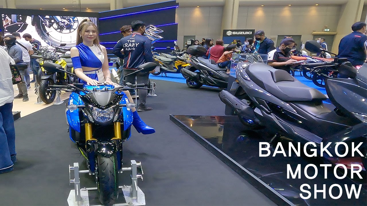 태국 방콕 모터쇼 bangkok motor show 2023 motorcycle - YouTube