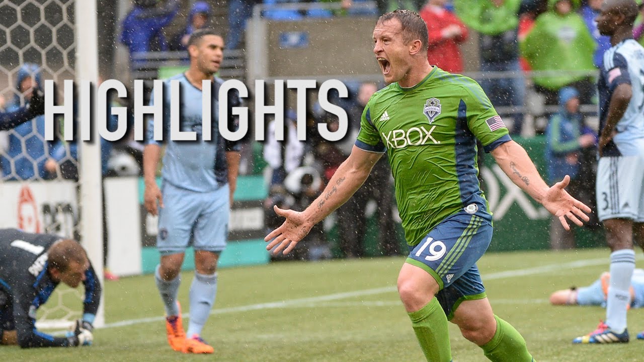 Highlights: Seattle Sounders FC vs Sporting KC - YouTube