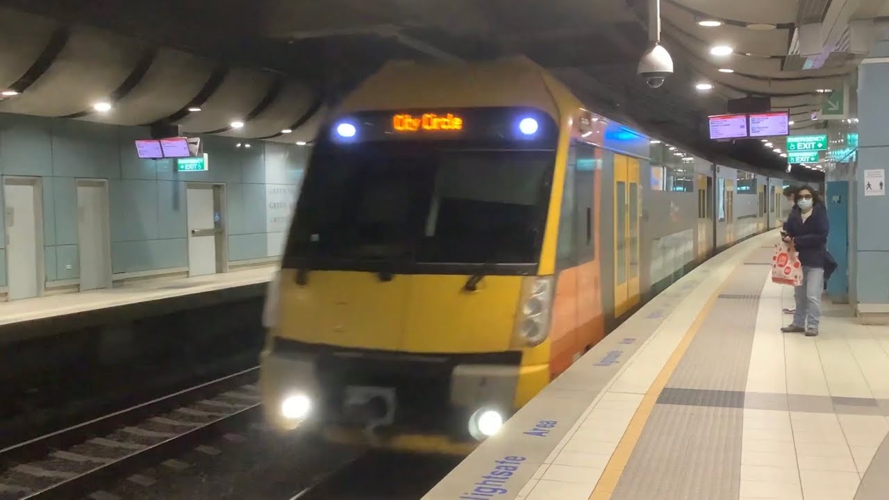 Sydney Trains A68 Arriving At Green Square Station - YouTube