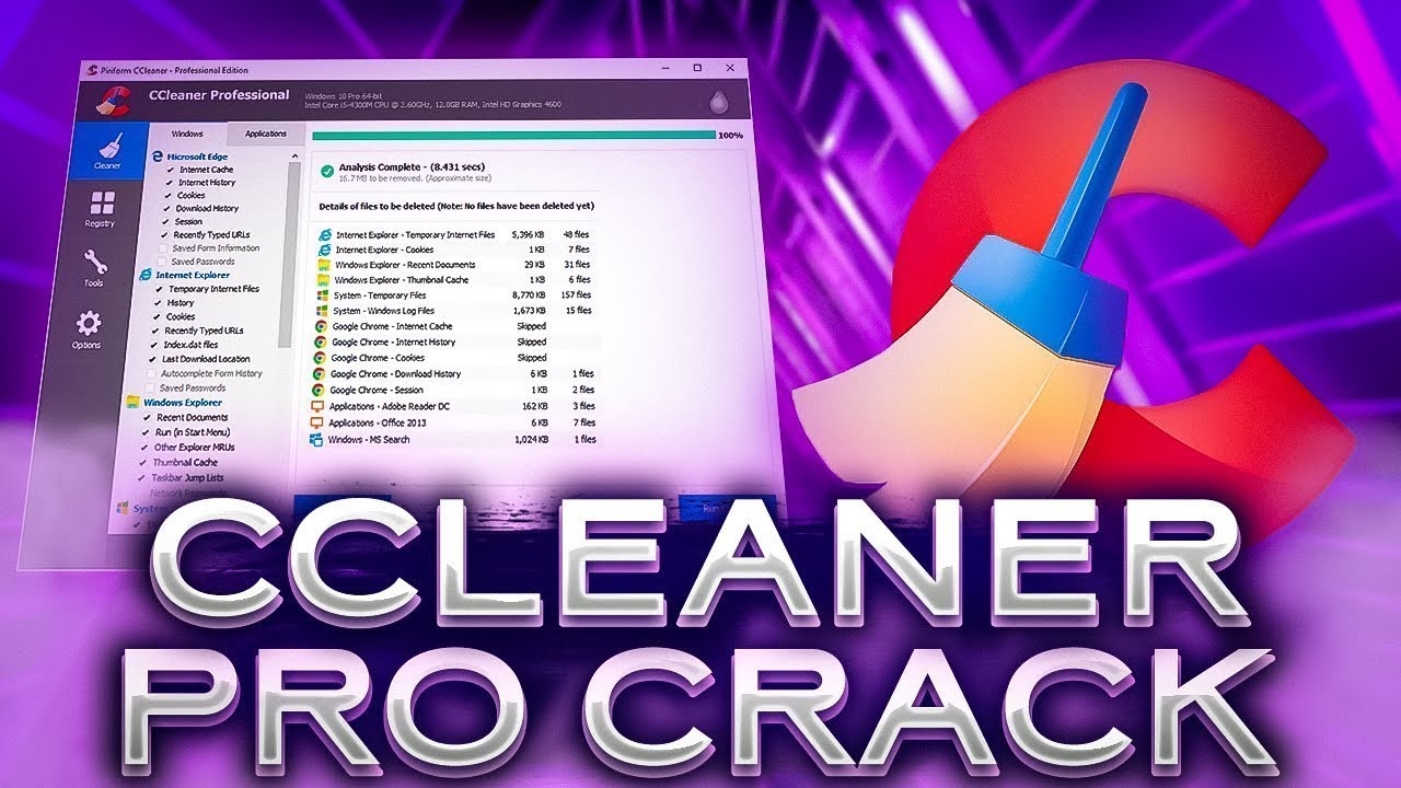 Ccleaner Pro with Crack full - Permanent Activation - YouTube