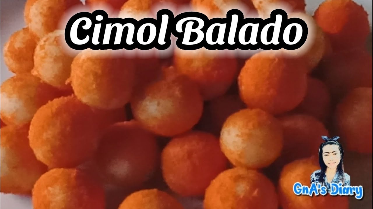 Cimol Balado Recipe || Resepi Cimol Rangup Simple Sedap - YouTube