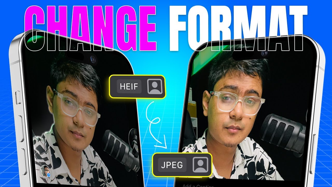 Change Settings for HEIF and JPEG Format on iPhone | Switch Between ...