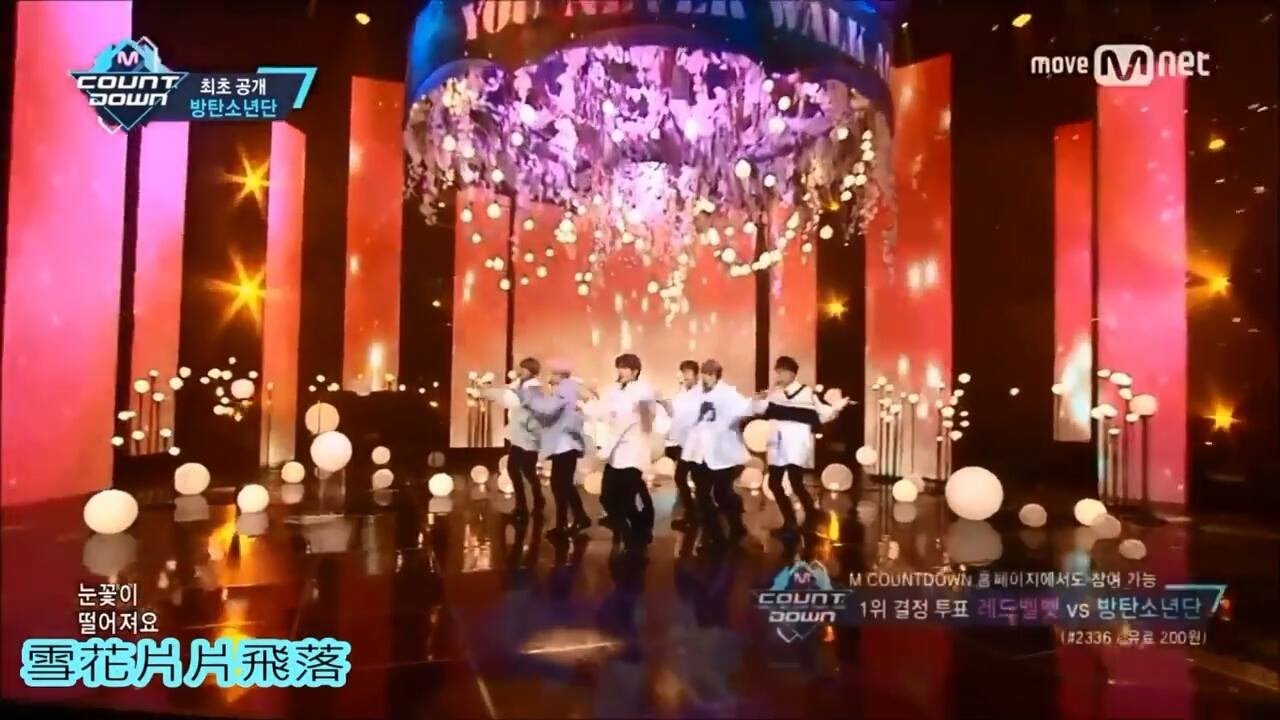 BTS - Spring Day 應援+中文字幕 LIVE版 - YouTube