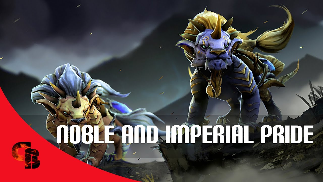Dota 2: Store - Courier - Noble and Imperial Pride - YouTube