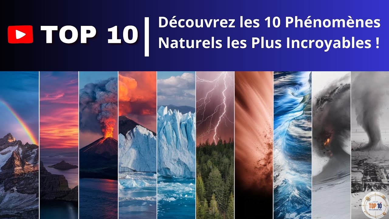Découvrez les 10 Phénomènes Naturels les Plus Incroyables ! - YouTube
