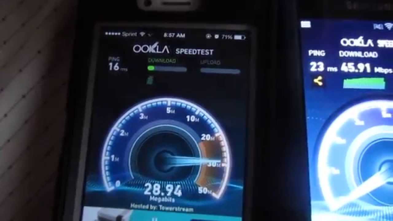 2.4g and 5g wifi comparison - YouTube