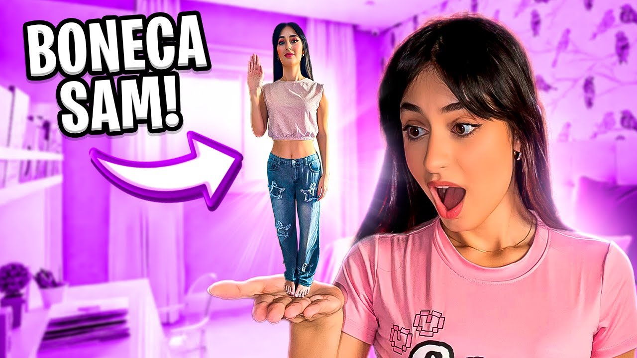 VIREI UMA BONECA!!! 😱 - YouTube