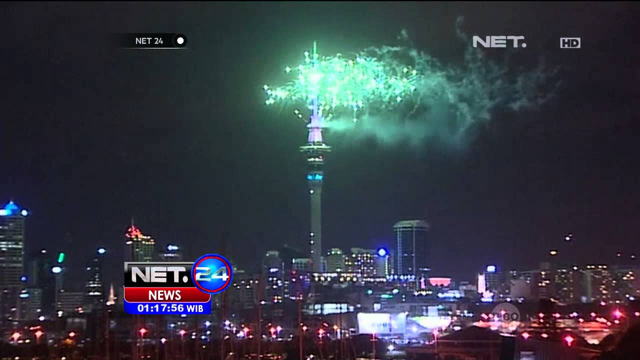 Selandia Baru, Negara Pertama yang Merayakan Tahun Baru 2016 - NET24 ...