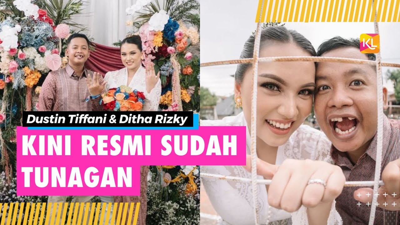 Segera Menikah, Komika Dustin Tiffani & Ditha Rizky Akhirnya Resmi ...