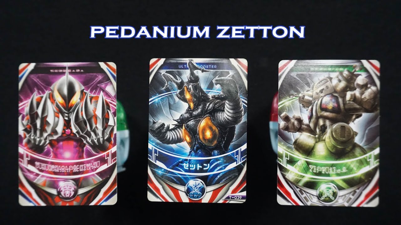ORB Ring : Zetton + King Joe + Belial (Pedanium Zetton) Ultraman Orb ...