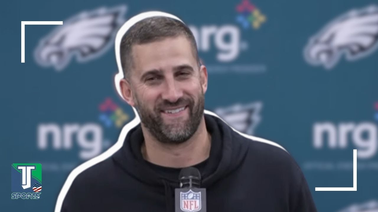 Nick Sirianni SENDS the Eagles LOCKER ROOM a powerful MESSAGE after their WIN at Rams - YouTube