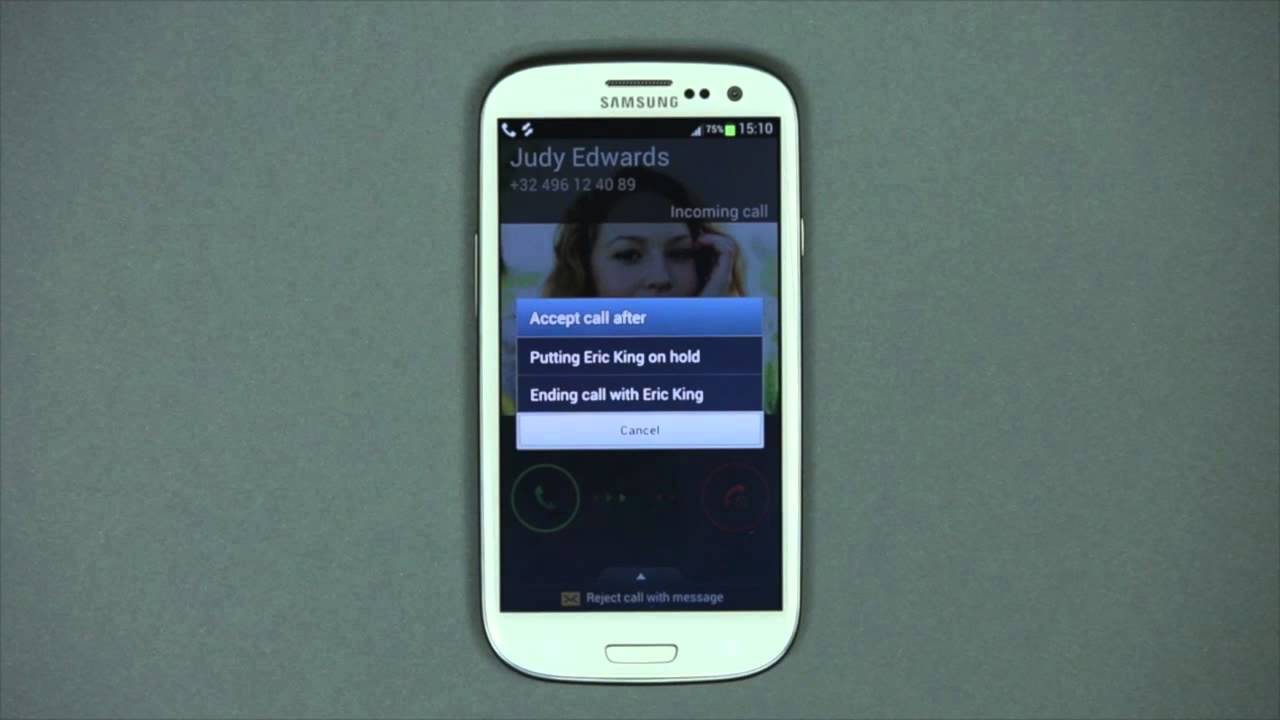 How to configure and use Second Call with Android? - Mobistar - YouTube