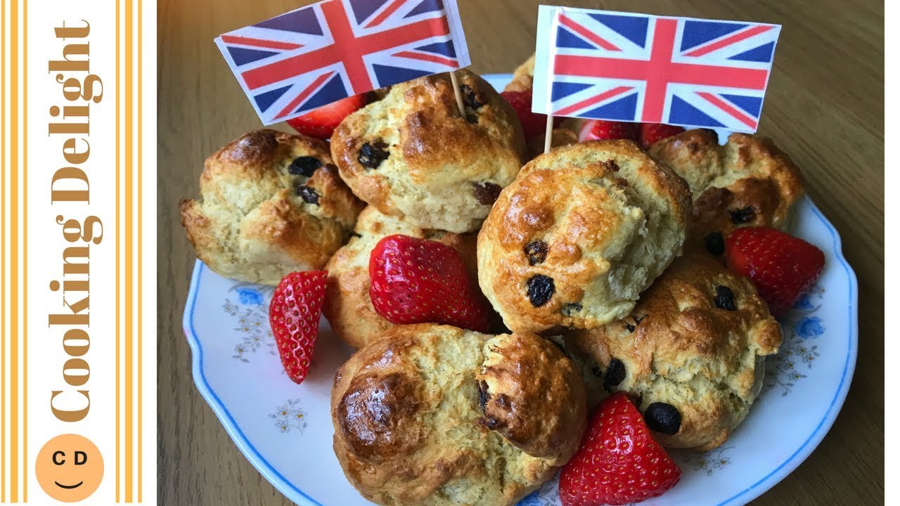 Authentic British Scones 🇬🇧 ️ - YouTube