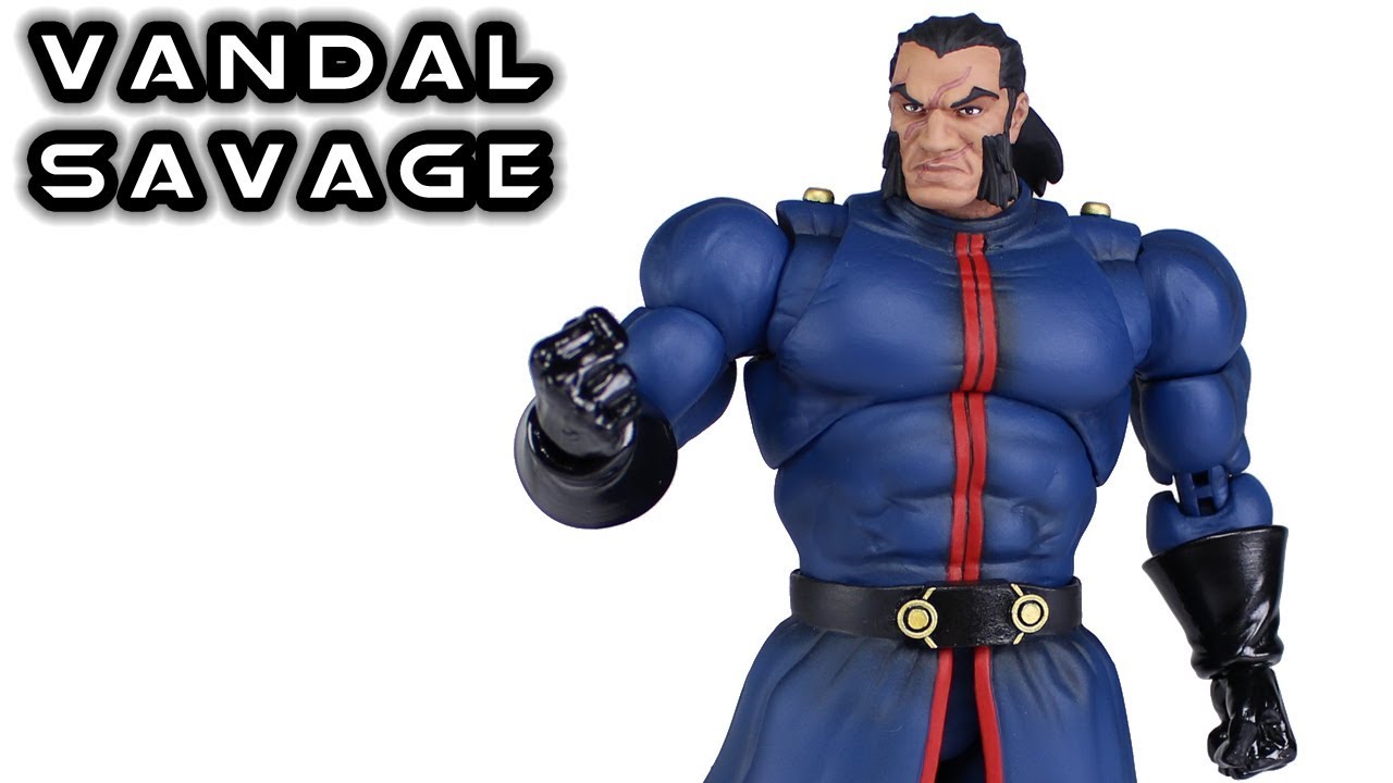 Custom VANDAL SAVAGE Action Figure Review - YouTube