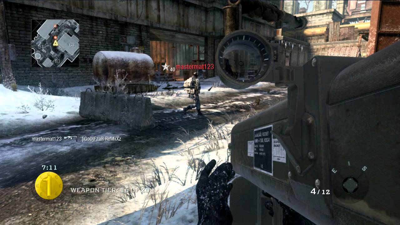 Black Ops 1 Gun Game Crossbow random shot OP! - YouTube