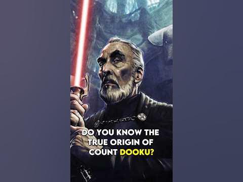 The True Origin of Count Dooku Revealed! Star Wars Lore - YouTube