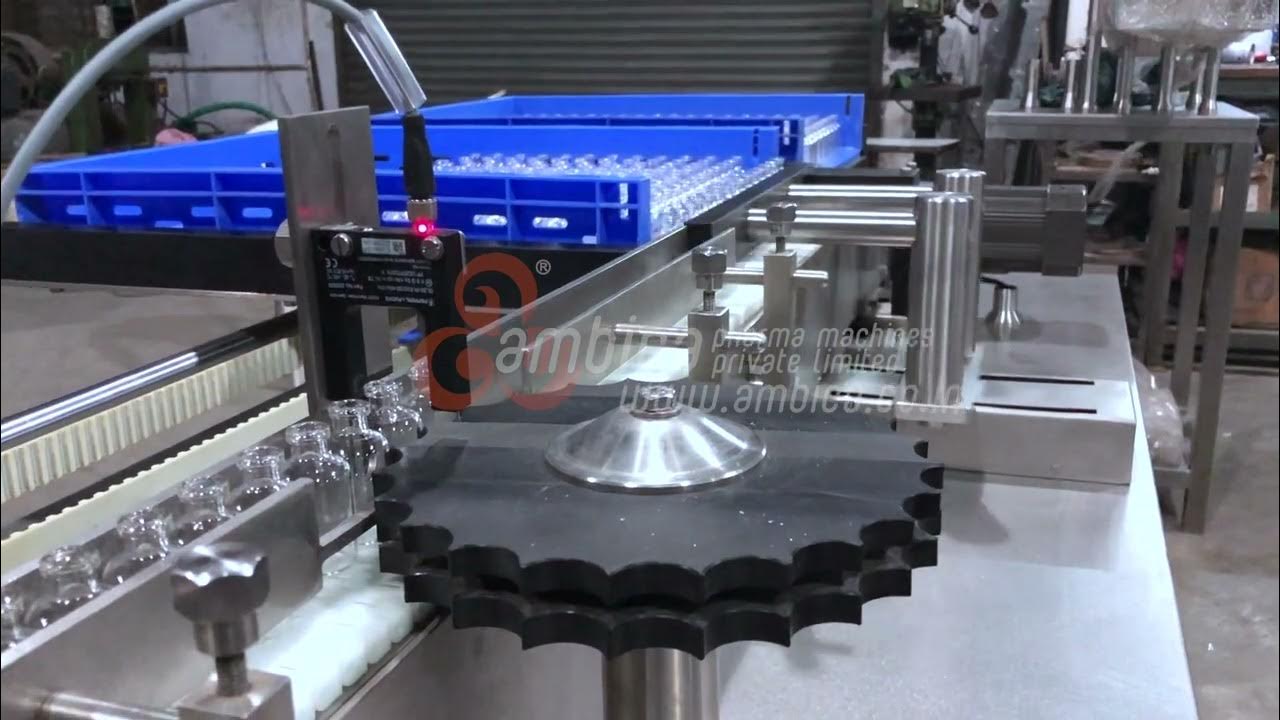 Fully Automatic Vial Tray Loading System with Automatic Tray Changeover Machine - ATL-300S - YouTube