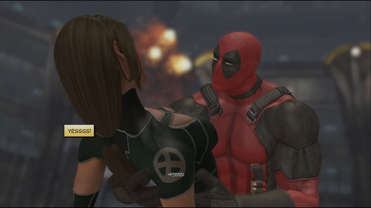 DEADPOOL PUTS THE MOVES ON ROGUE?! | Deadpool Gameplay Part 4 - YouTube