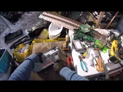 Working in The Yard Cleaning Scrap - YouTube