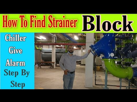 How Find Strainer Block And Need To Be Clean Step By Step and type of ...