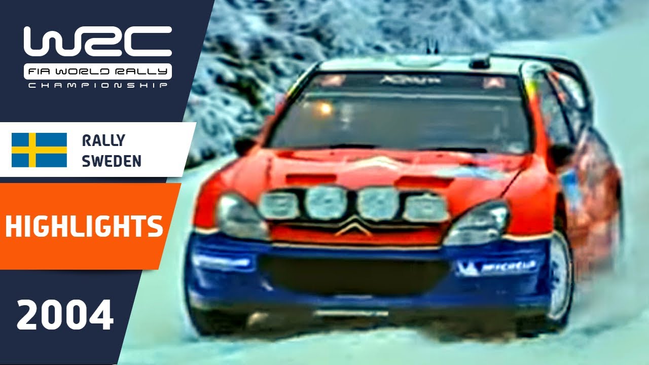 Rally Sweden 2004: WRC Highlights / Review / Results - YouTube