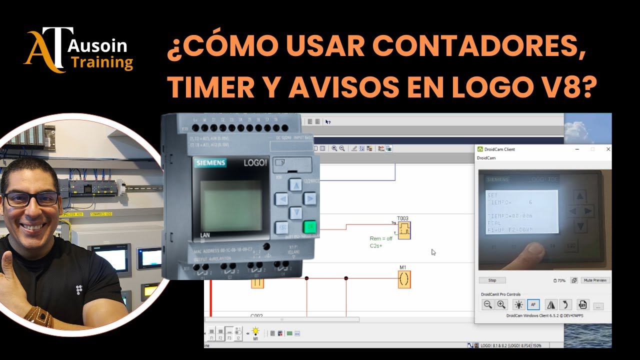 Cómo Programar Temporizadores y Contadores en LogoSoft V8.3 | Curso #4 ...