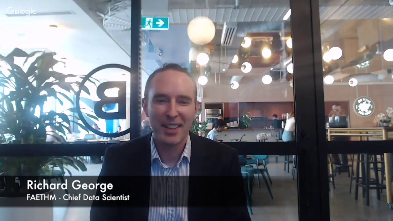 Richard George, Chief Data Scientist at Faethm talks about automation ...