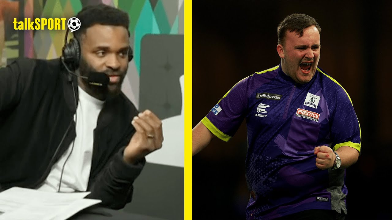 Darren Bent & Andy Goldstein COMPARE Darts Sensation Luke Littler To ...