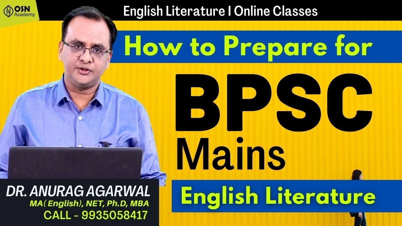 How To Prepare For BPSC Mains In English Literature BPSC Mains How To Prepare For BPSC Mains In English Literature BPSC Mains