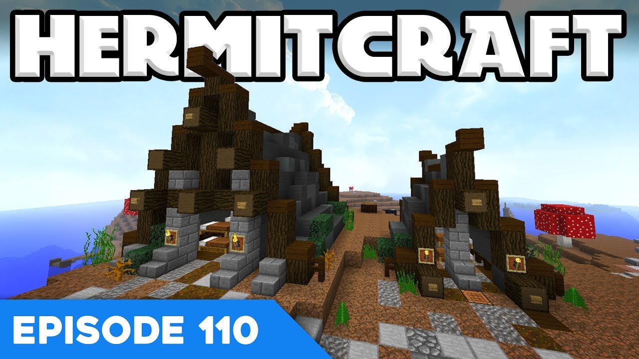 Hermitcraft V 110 | STARTING OUR NEW AREA! 🏕️ | A Minecraft Let's Play ...