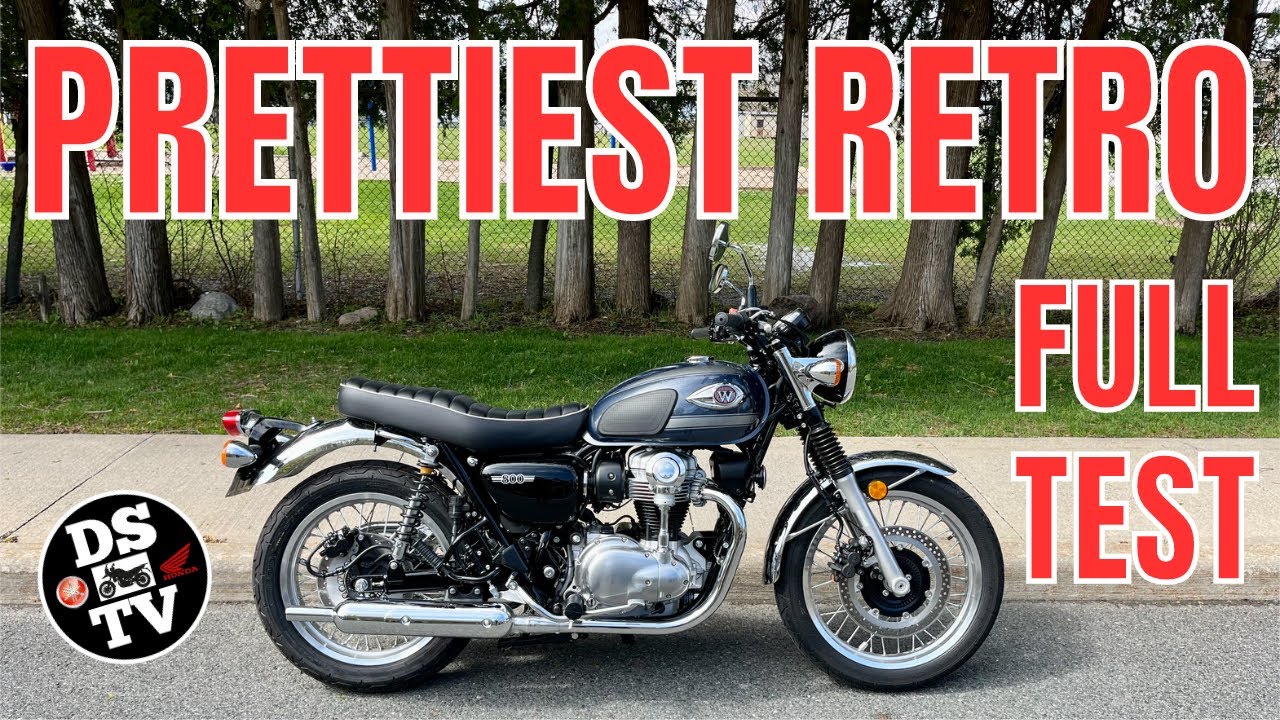 The Ultimate Retro Bike? Kawasaki W800 Test and Review - YouTube