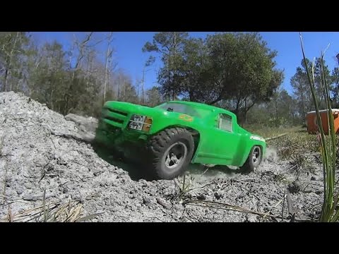 Proline Silverado Trophy Truck PRO-2 Traxxas Slash Offroad - YouTube