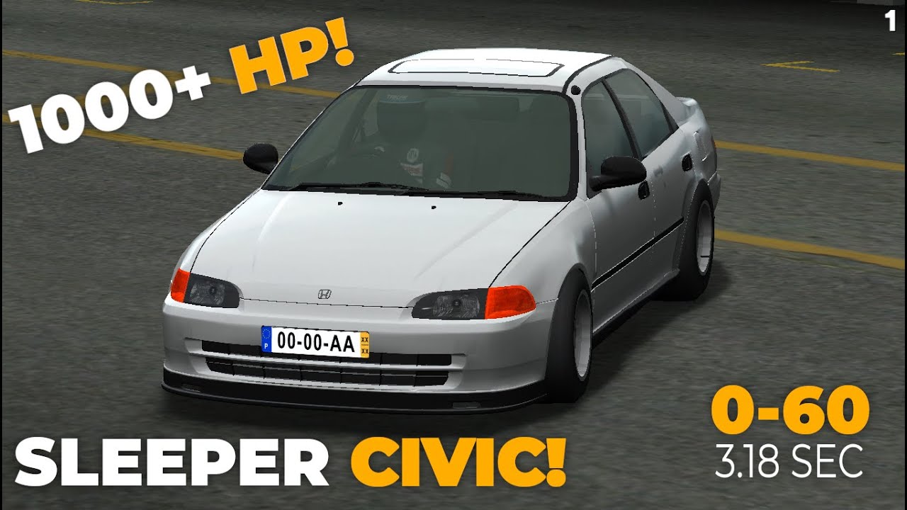 6.5L V12 swapped Honda Civic EG9 | Sleeper Civic | 1000+ HP | LFS | San ...