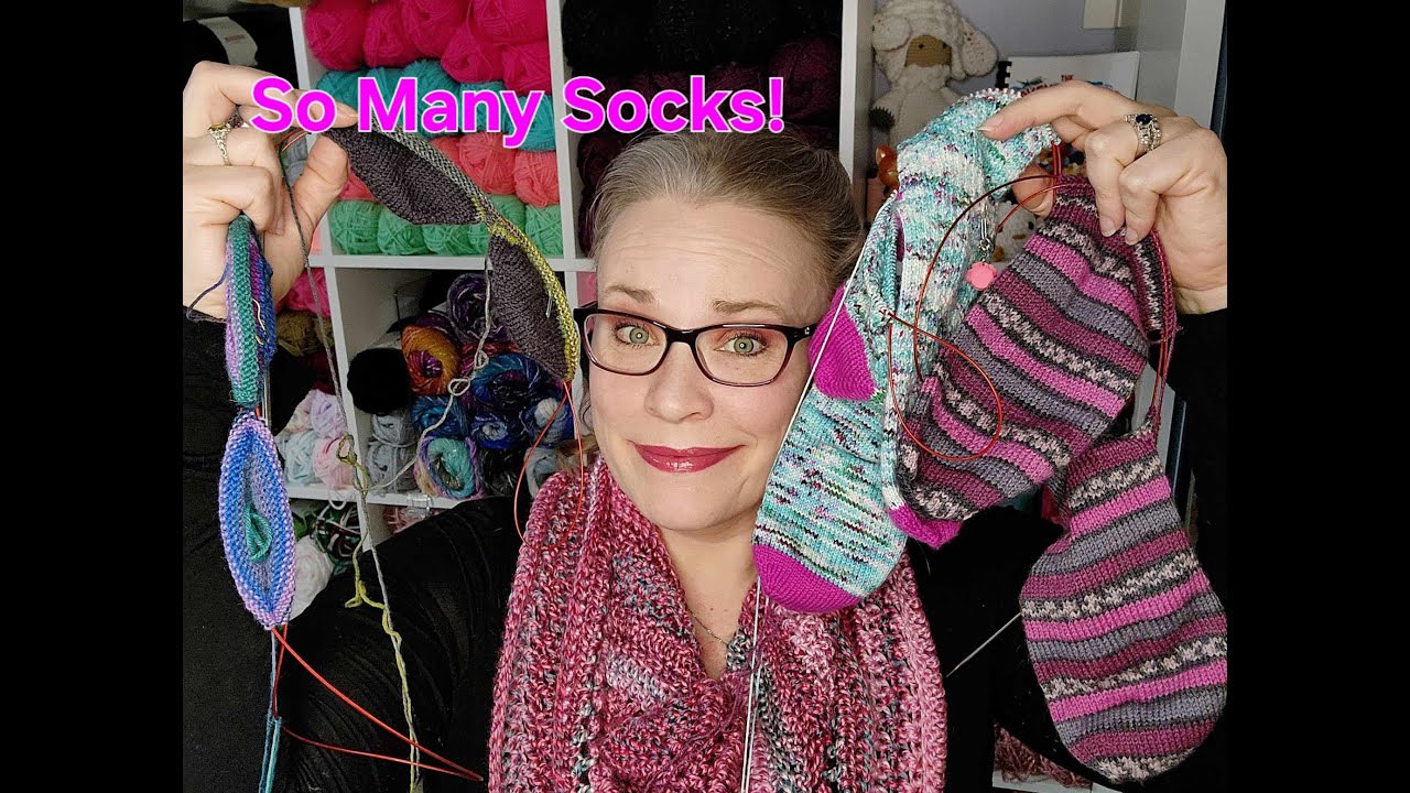 Show and Tell #257 - So Many Socks!!! - YouTube