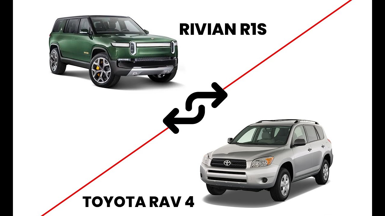 EV (Rivian R1s) vs Gas Powered Vehicle (Toyota RAV4) Milage Comparisons ...