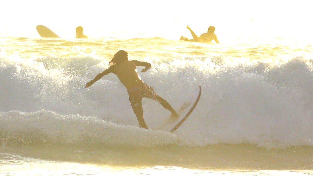 Surf's Up, Delray Beach! Sunrise Surf Session 9.20.20 -- Sony AX-53 Camcorder HD Video - YouTube