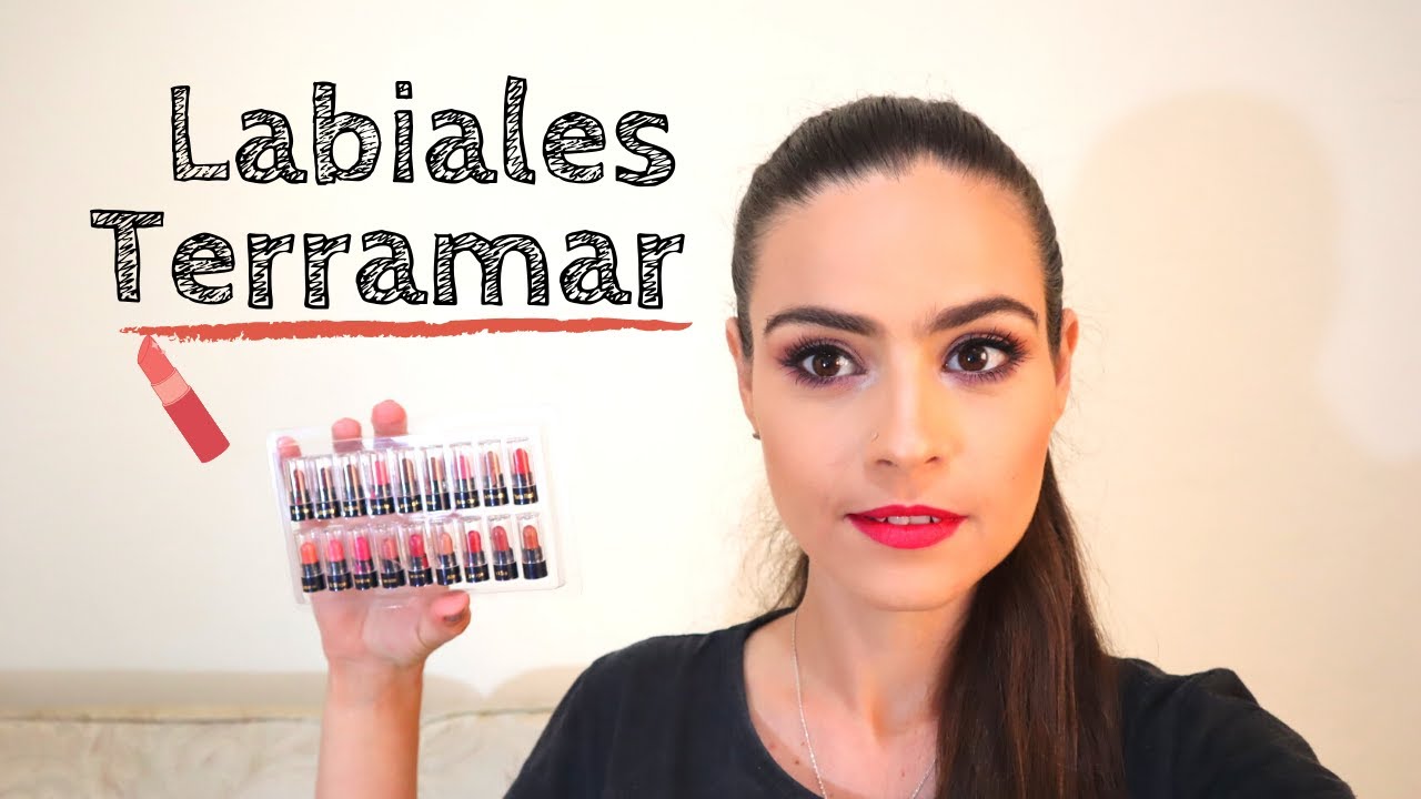 labiales de terramar!! ¿Cómo lucen los tonos? - YouTube