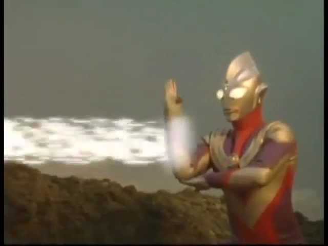 Ultraman Dyna Vs Gyabish