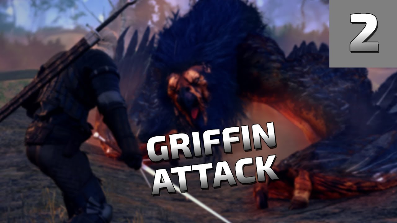 Griffin Attack | The Witcher 3: Wild hunt | Episode 2 - YouTube