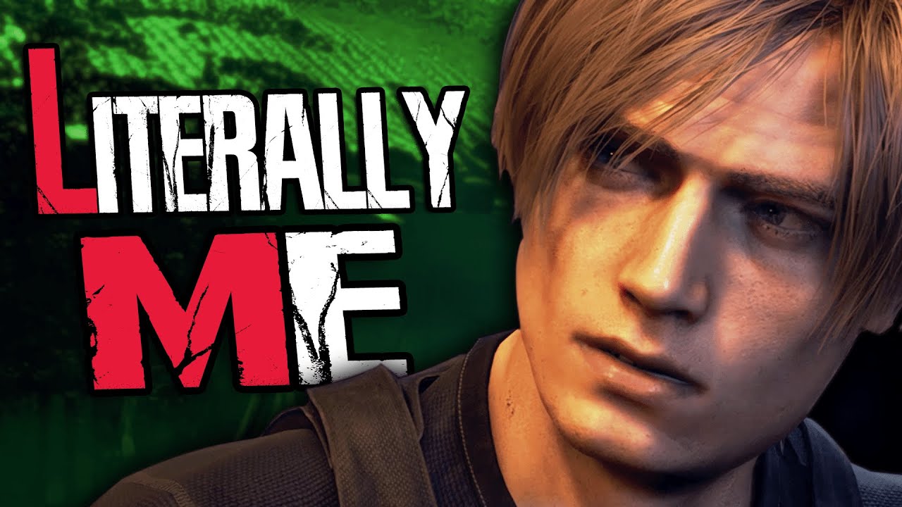I am literally getting possessed by Leon in Resident Evil 4 help - YouTube