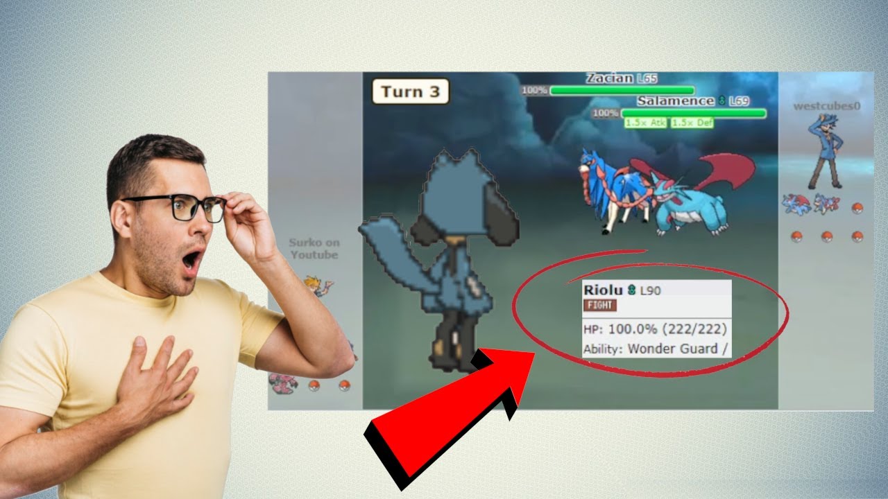 Riolu's NEW hidden ability is WONDER GUARD?!? - YouTube